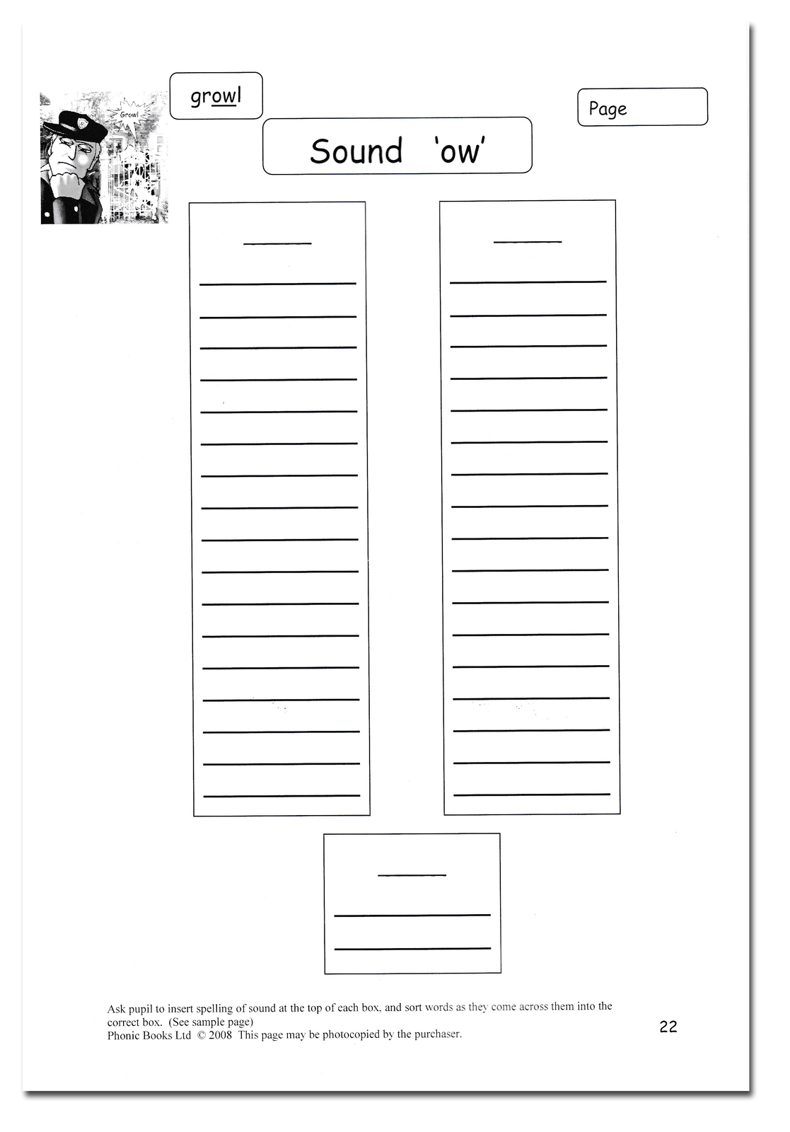 Dandelion Readers Spelling by Sound Workbook